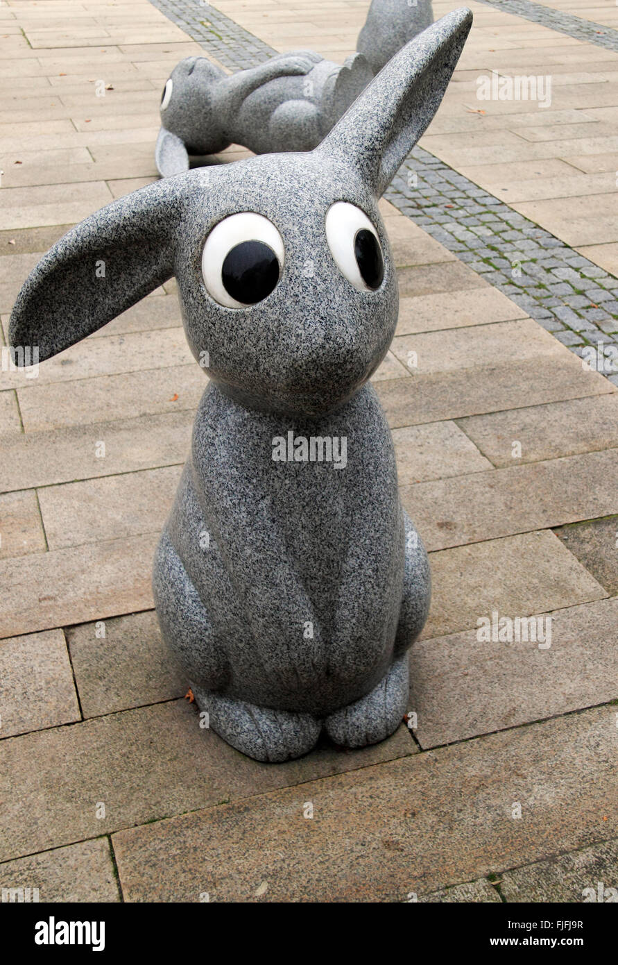 Giant rabbit art hi-res stock photography and images - Alamy