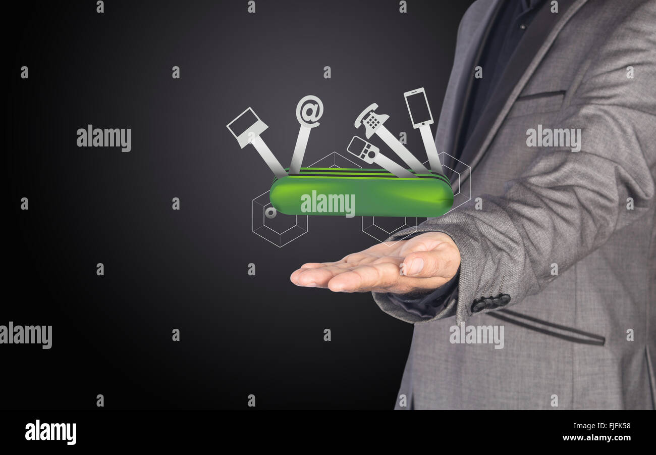 Internet, Laptop - Communication Idea using same device Stock Photo - Alamy