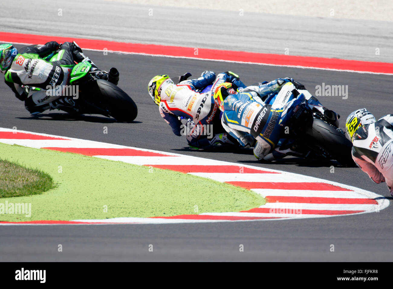Misano Adriatico, Italy - June 21, 2015: Suzuki GSX-R1000 of Team ...
