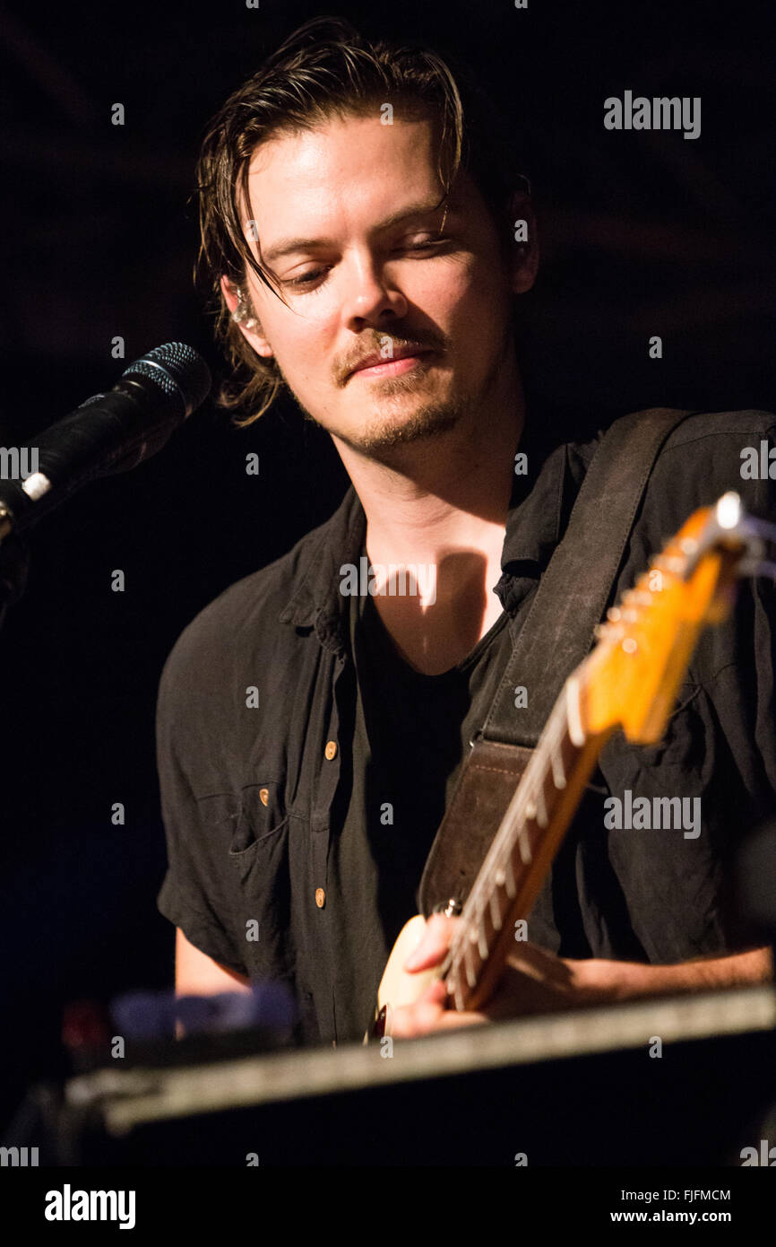 Milan Italy. 01th March 2016. The Canadian indie-rock band HALF MOON ...