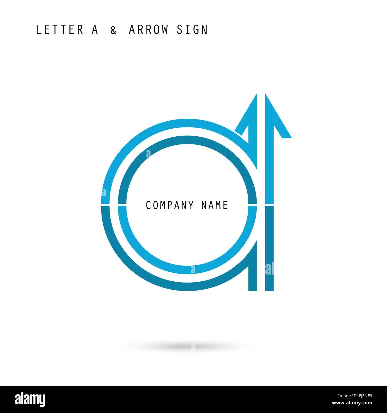 Creative letter A icon abstract logo design vector template. Corporate ...