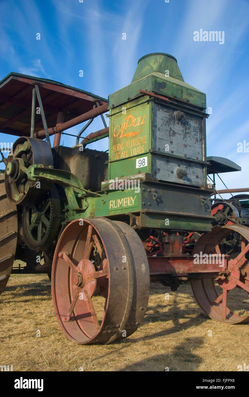 Rumely Oil Pull tractor, Great Oregon Steam-Up, Antique Powerland ...