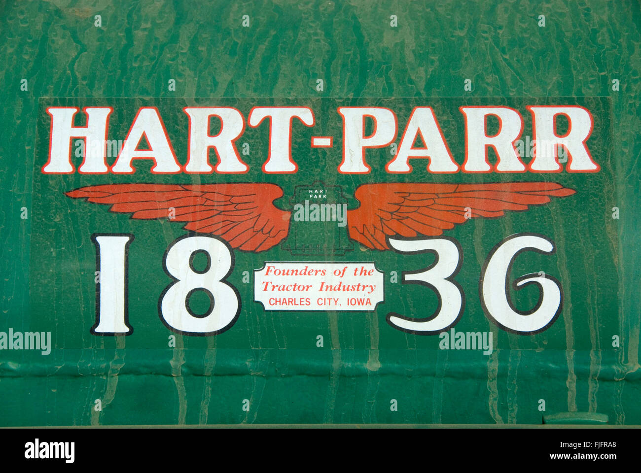 Hart-Parr tractor decal, Great Oregon Steam-Up, Antique Powerland ...