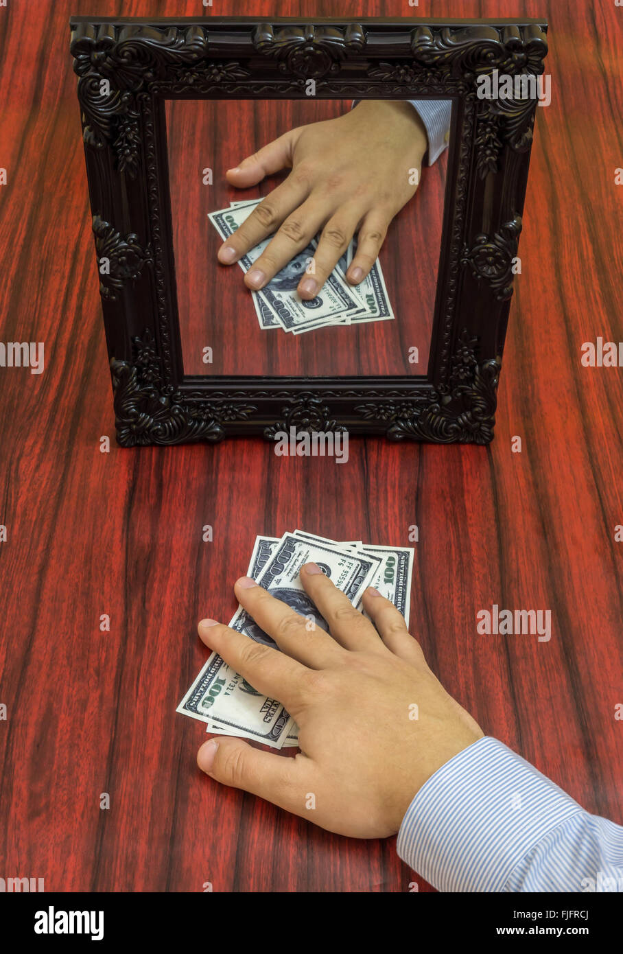 Hand taking money hi-res stock photography and images - Alamy