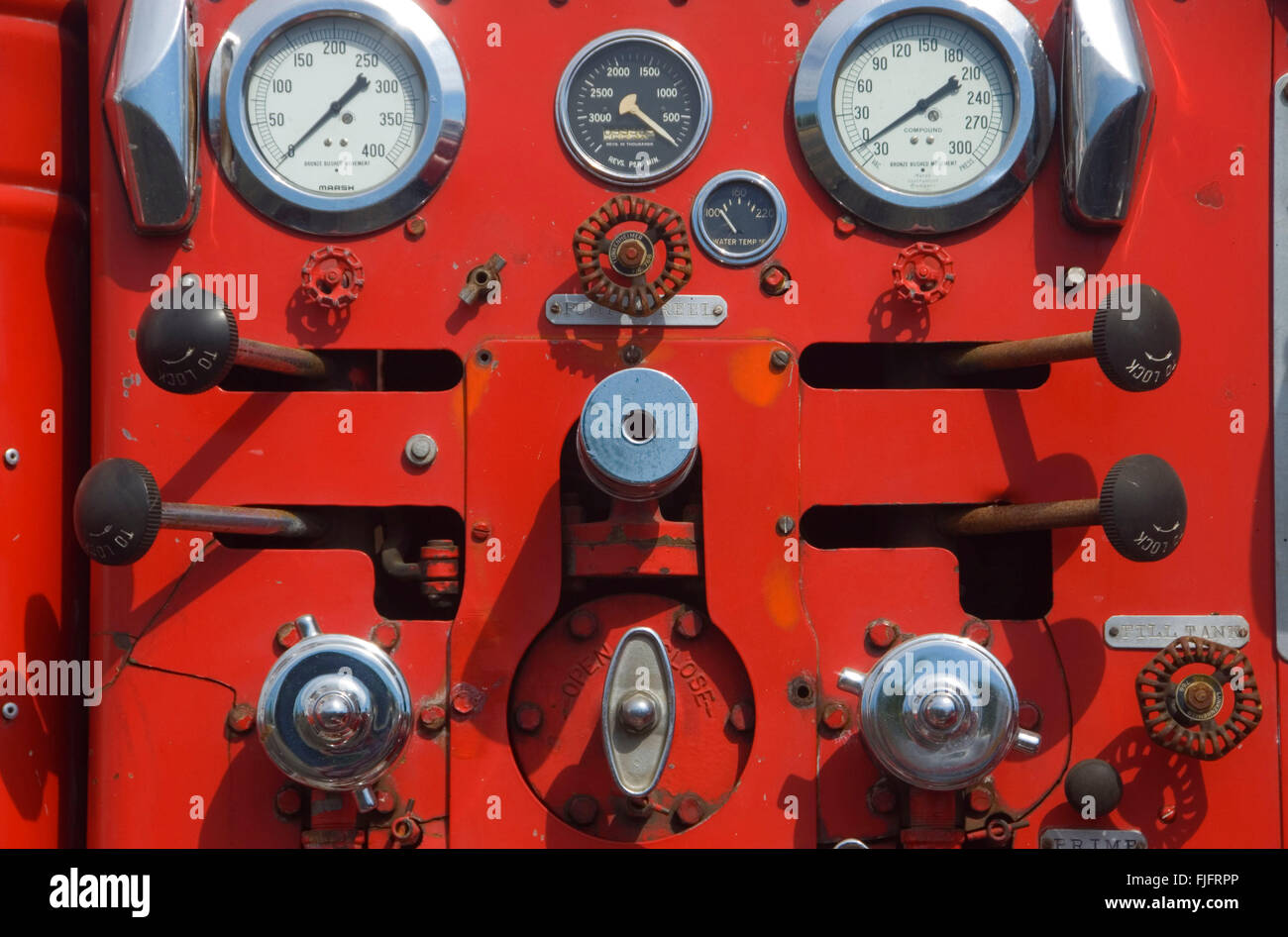Fire engine dials hi-res stock photography and images - Alamy