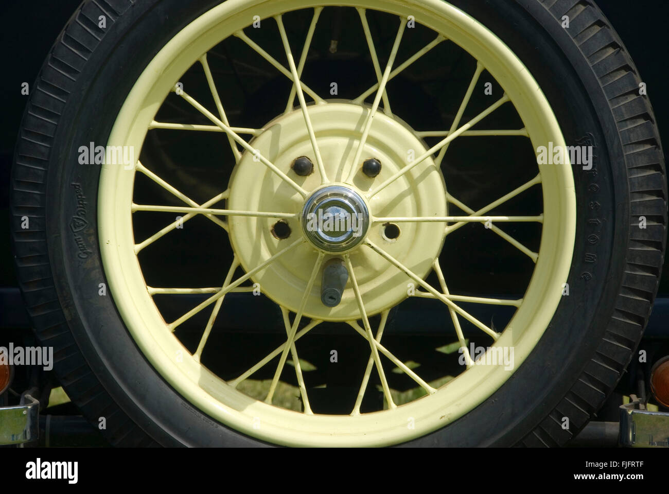 1929 Ford Model A wheel, Great Oregon Steam-Up, Antique Powerland ...