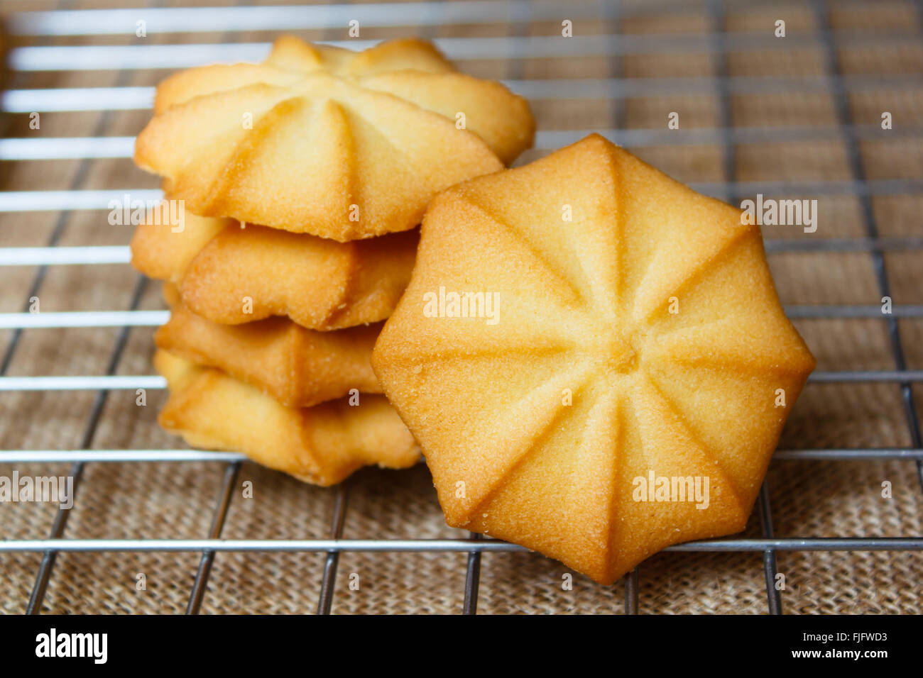Homemade freshly butter cookies baked at home Stock Photo - Alamy