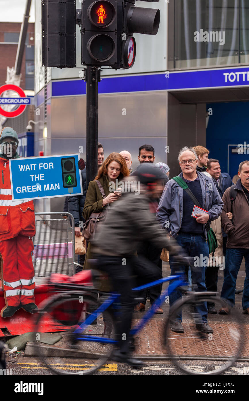 Waiting for the light Stock Photo - Alamy