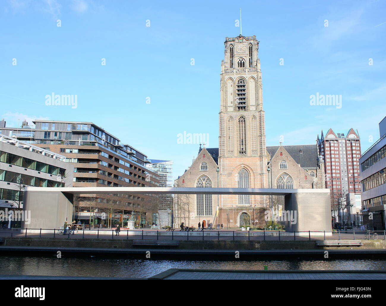 Sint-Laurenskerk or Laurenskerk (Lawrence church) a medieval gothic ...
