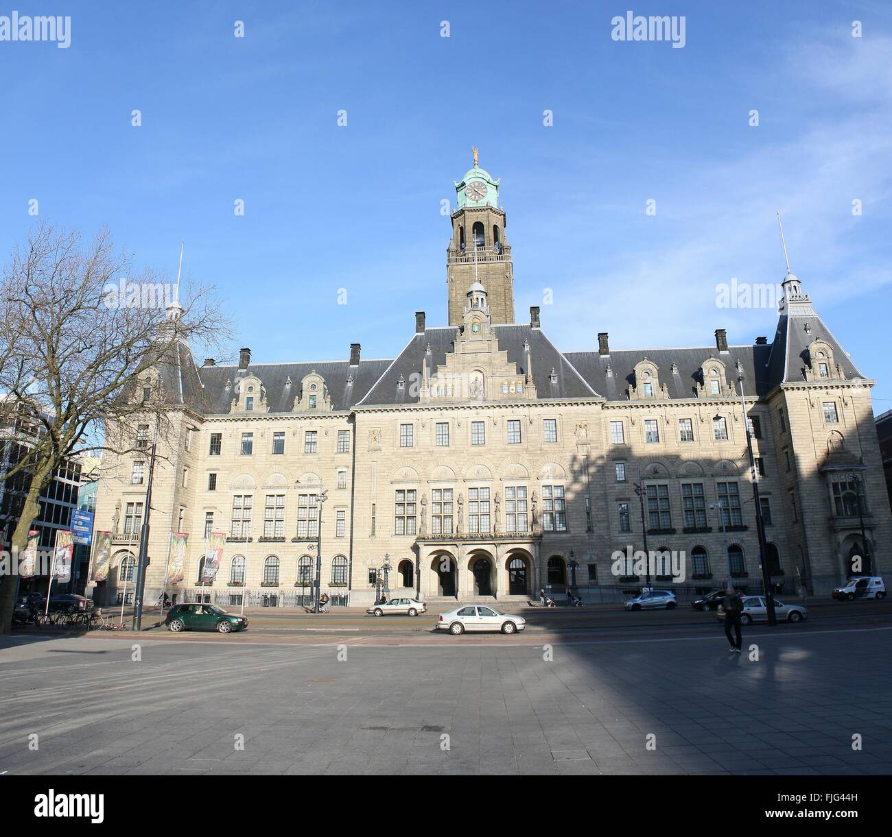 Rotterdam City Hall (Stadhuis van Rotterdam) at Coolsingel, Rotterdam ...