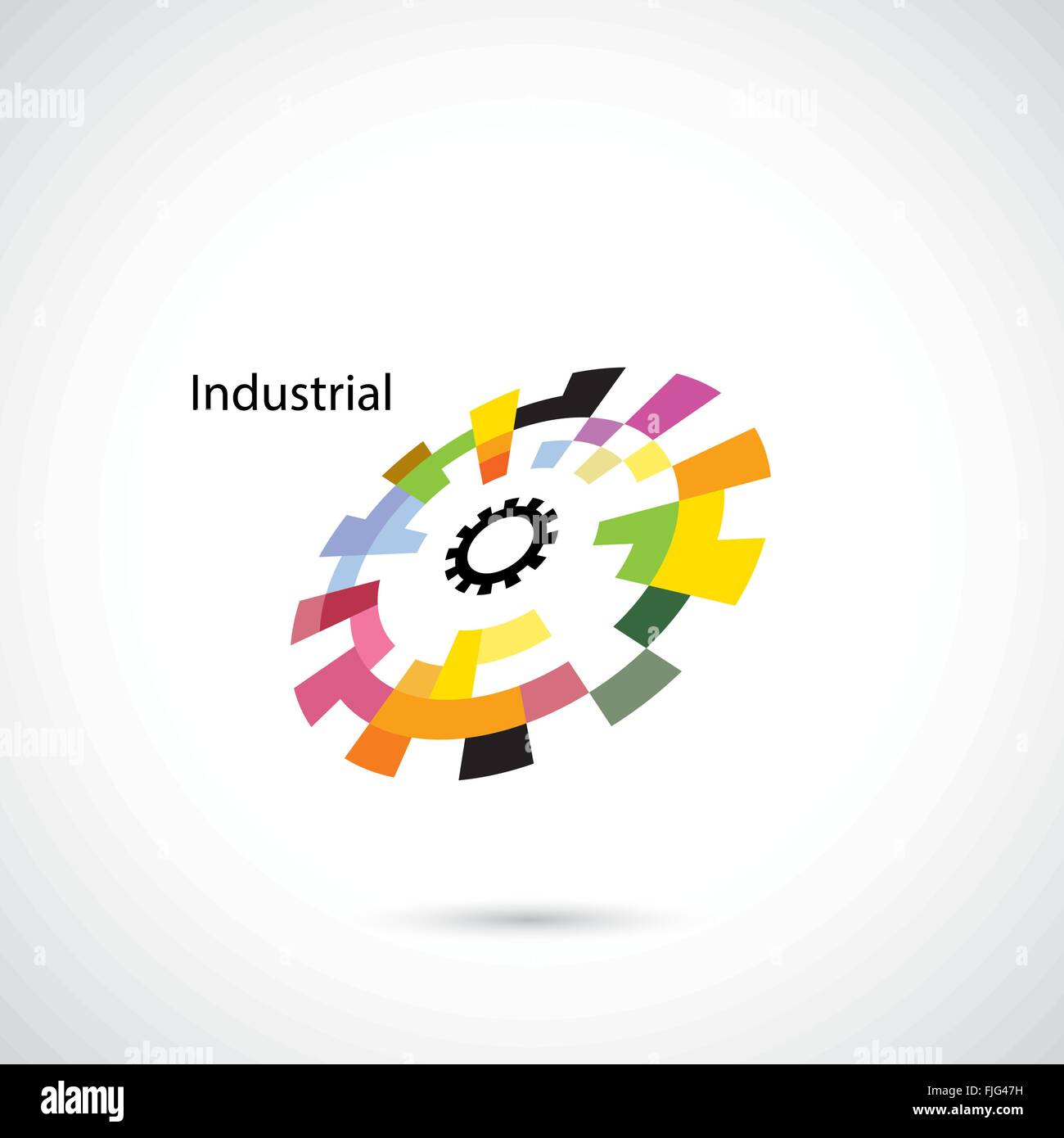 Creative circle abstract vector logo design template. Corporate ...