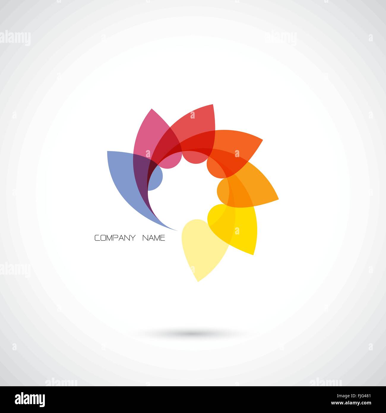 Creative abstract vector logo design template.Vector illustration Stock ...