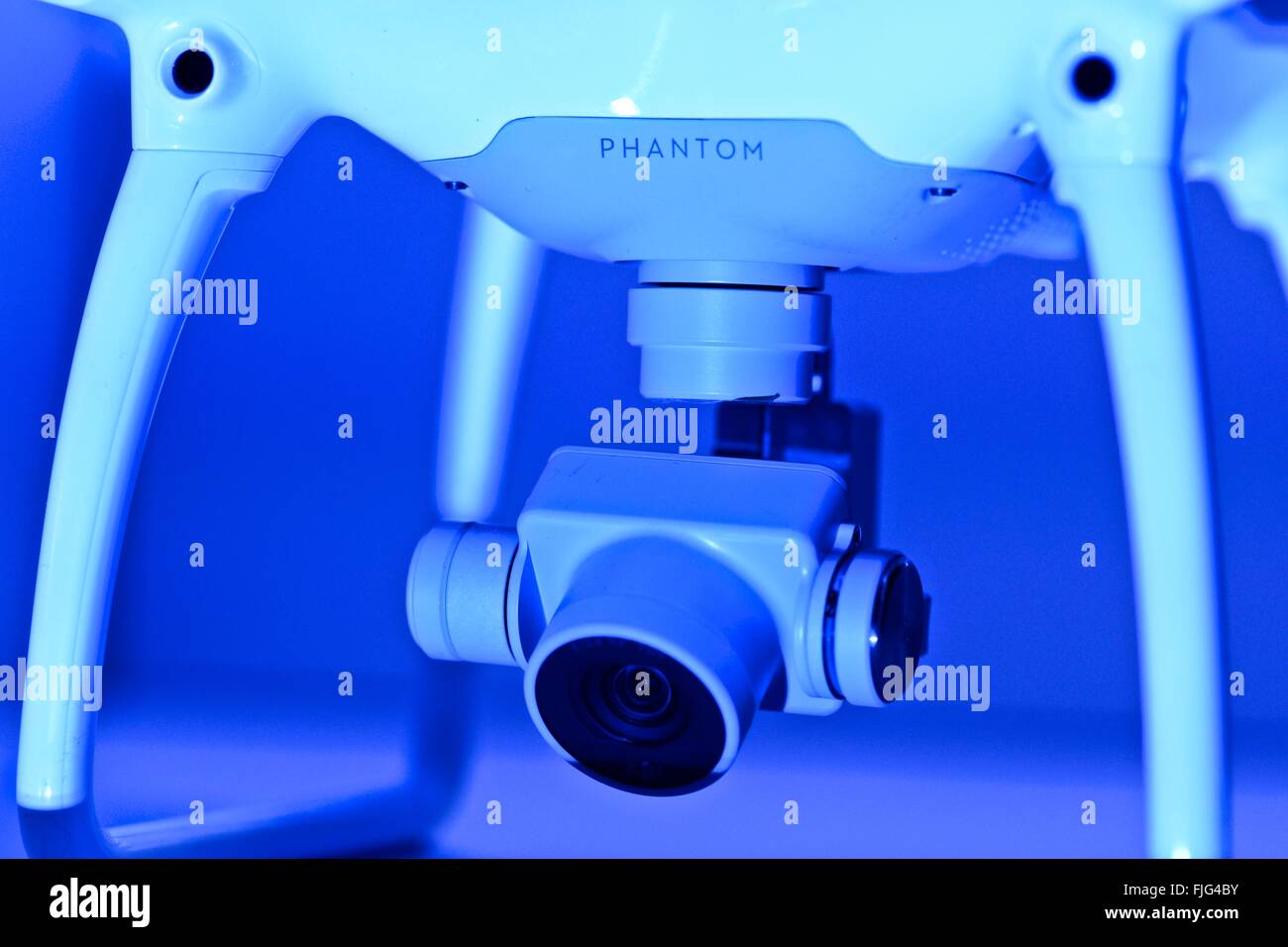 The DJI Phantom 4 Drone with Anti-Collision Sensors is able to avoid ...