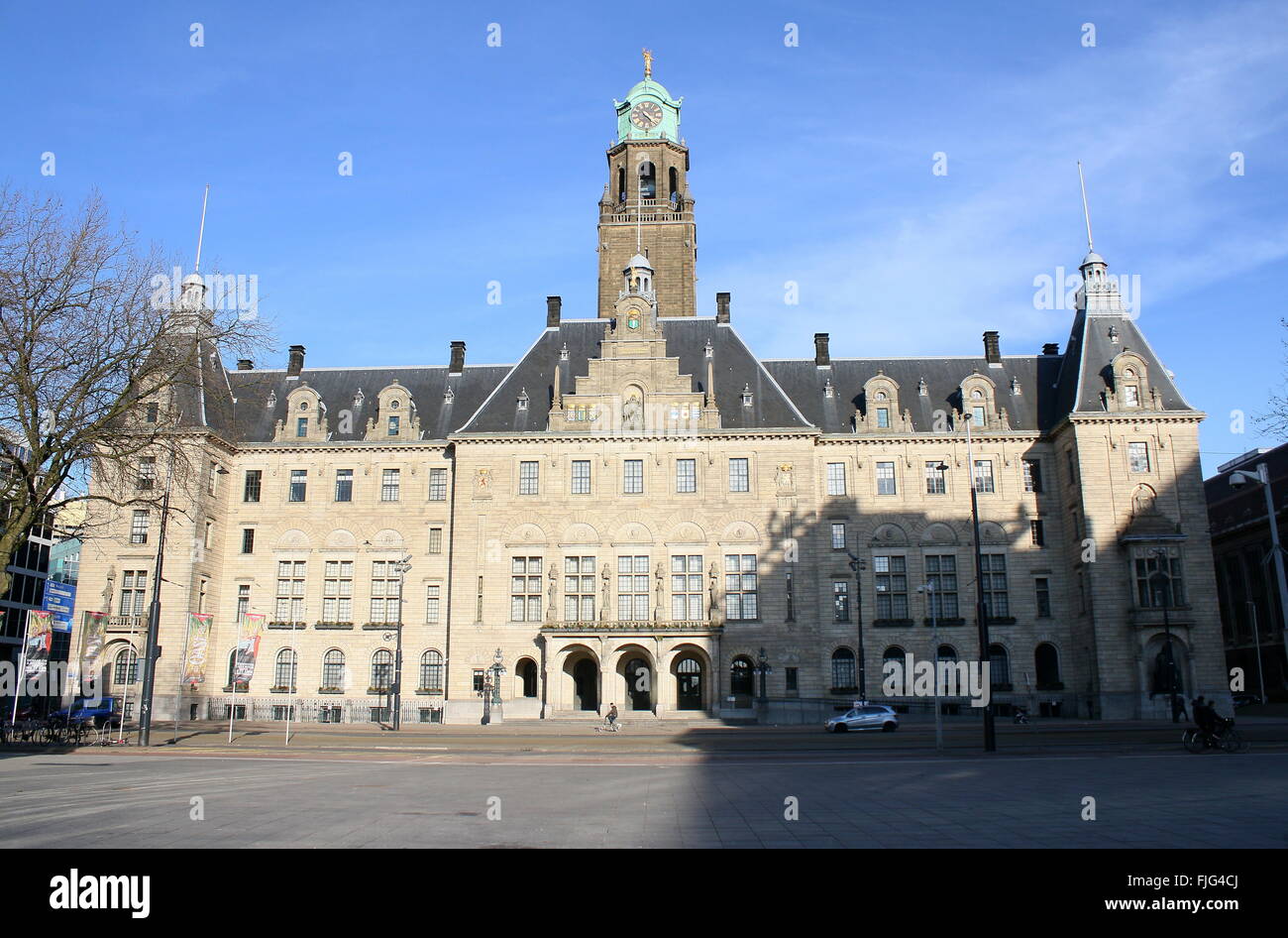 Rotterdam City Hall (Stadhuis van Rotterdam) at Coolsingel, Rotterdam ...