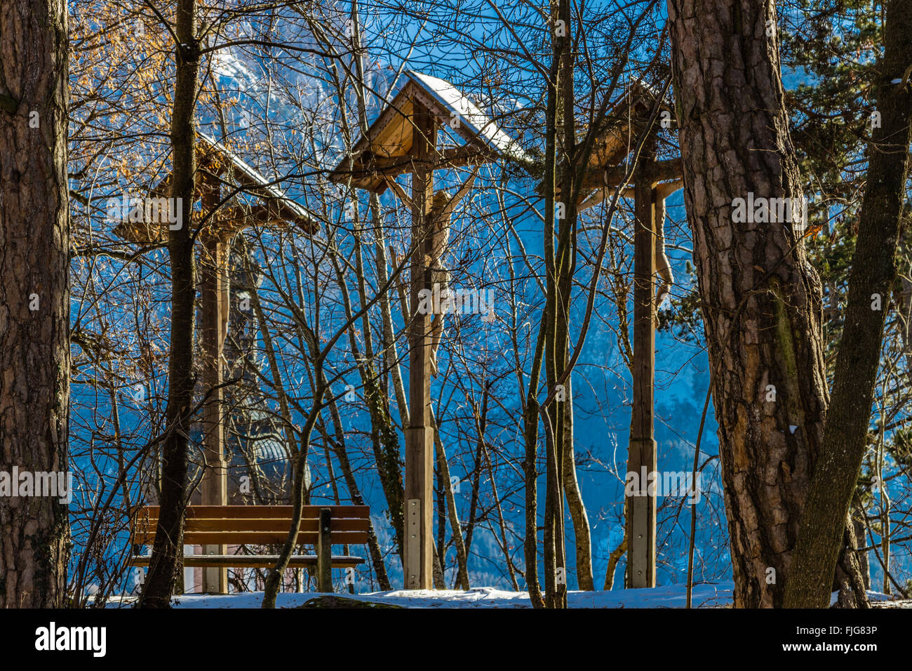 Crucifixion on mount calvary hi-res stock photography and images - Alamy