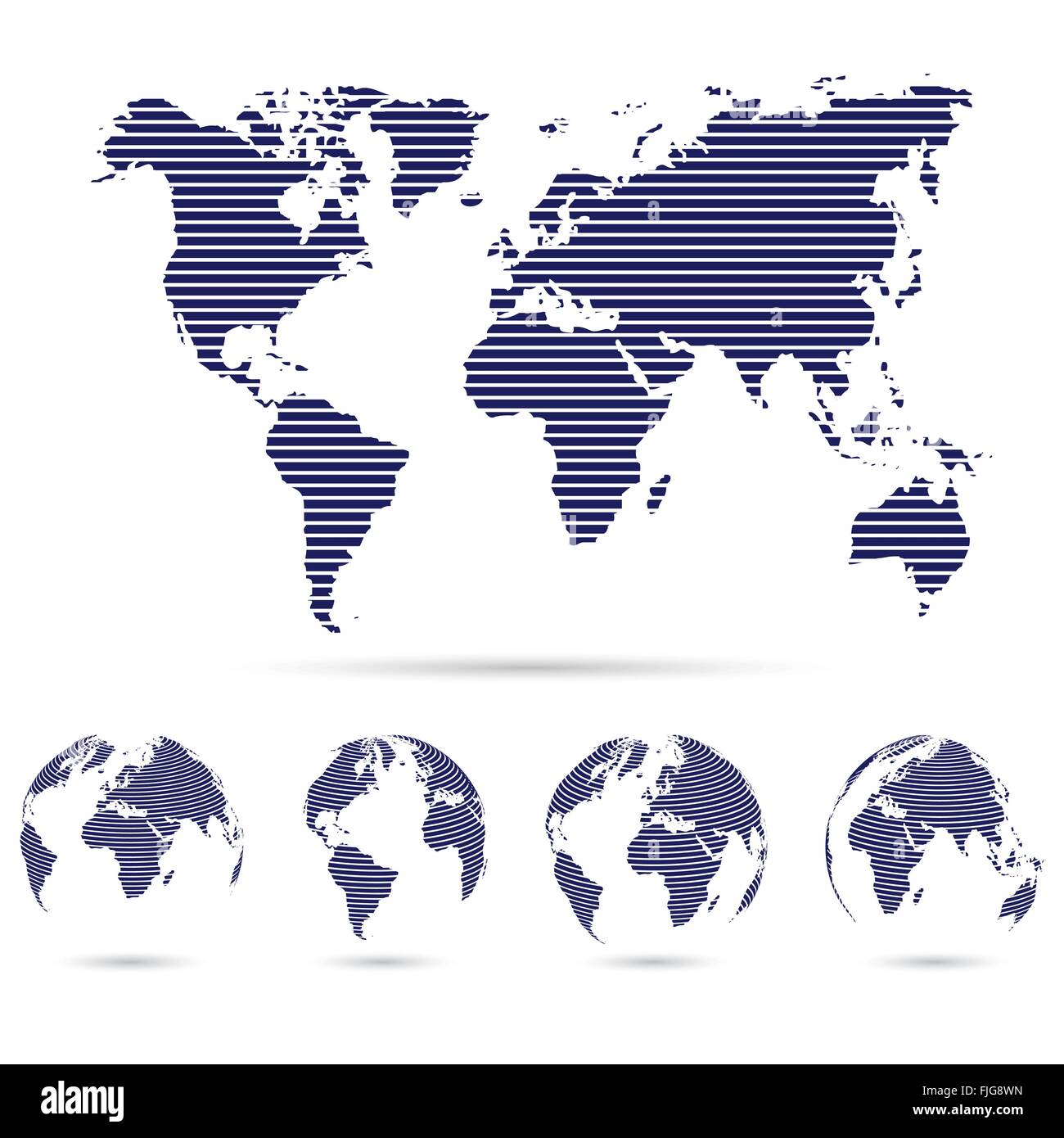 Map of the universe Stock Vector Images - Alamy