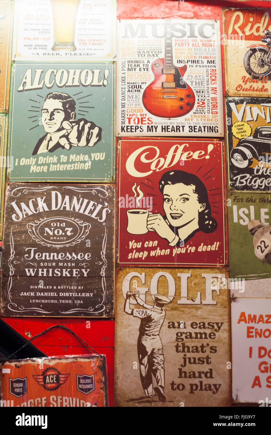 Poster stall display on hi-res stock photography and images - Alamy