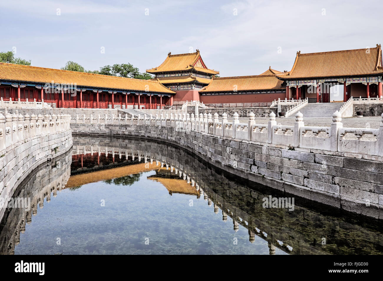 Golden River flowing through the Forbidden City Stock Photo - Alamy