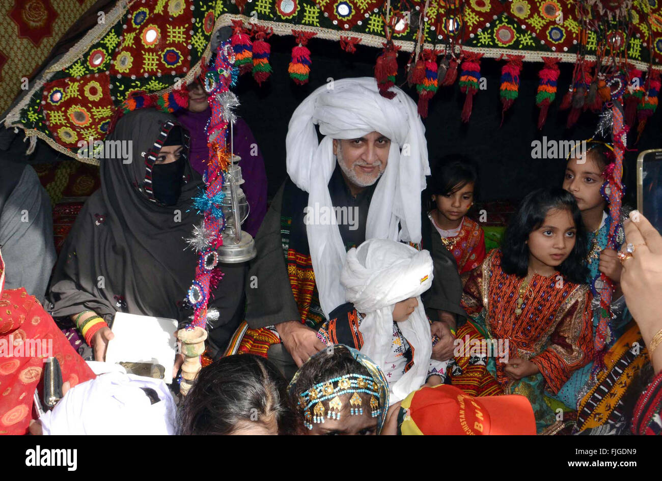 Balochistan National Party (BNP Mengal) Chairman, Sardar Akhtar Jan ...