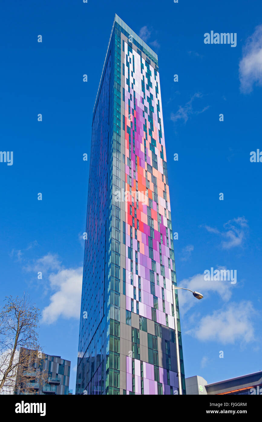 The colourful and imposing 43-storey tower at the centre of Croydon's ...