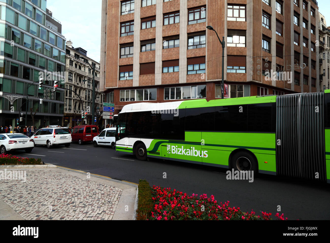 Bilbao bus hi-res stock photography and images - Alamy