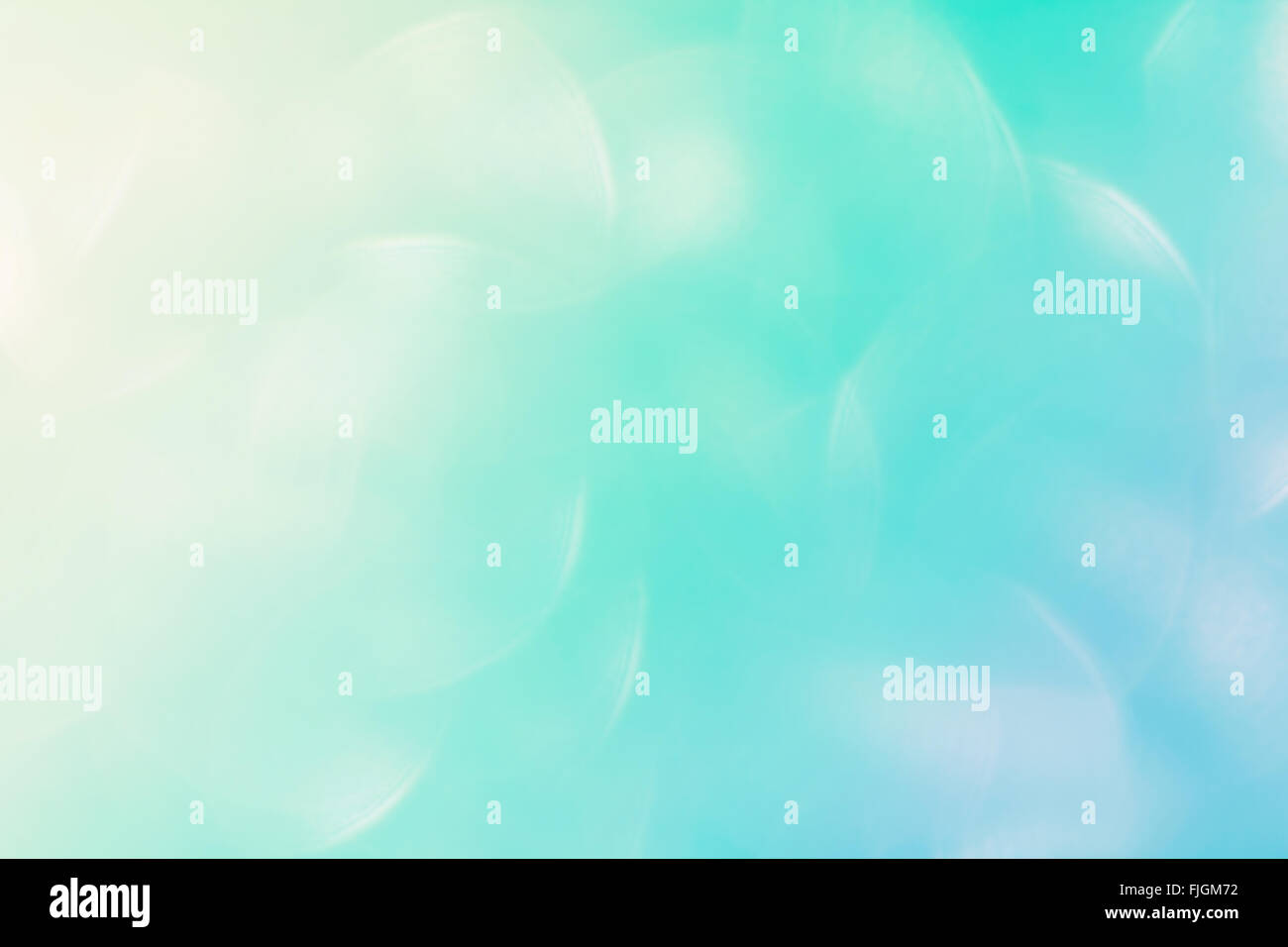 Big abstract pattern on soft aqua blue yellow colour background Stock ...