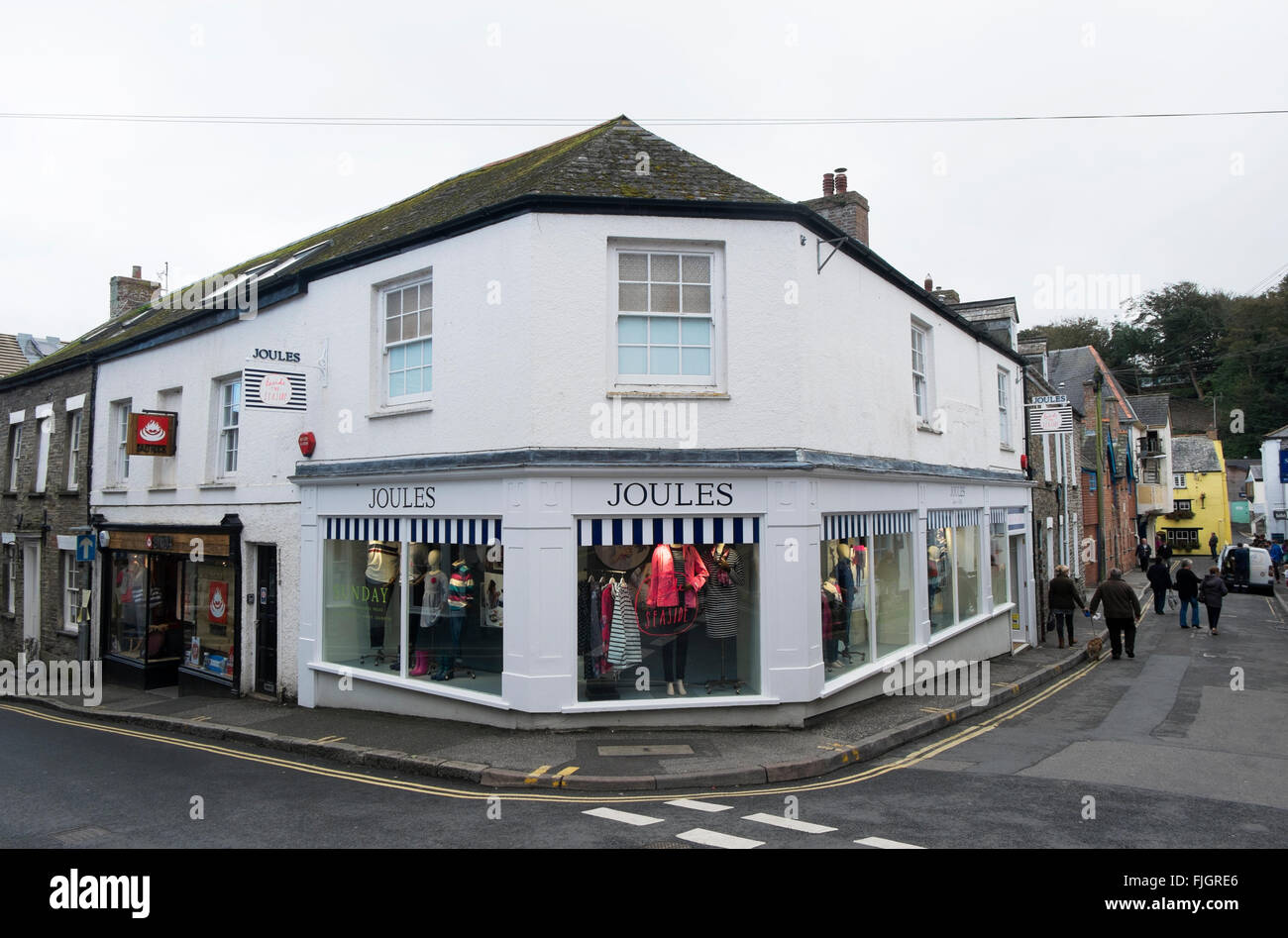 Joules clothes shop in Padstow, Cornwall, UK Stock Photo - Alamy