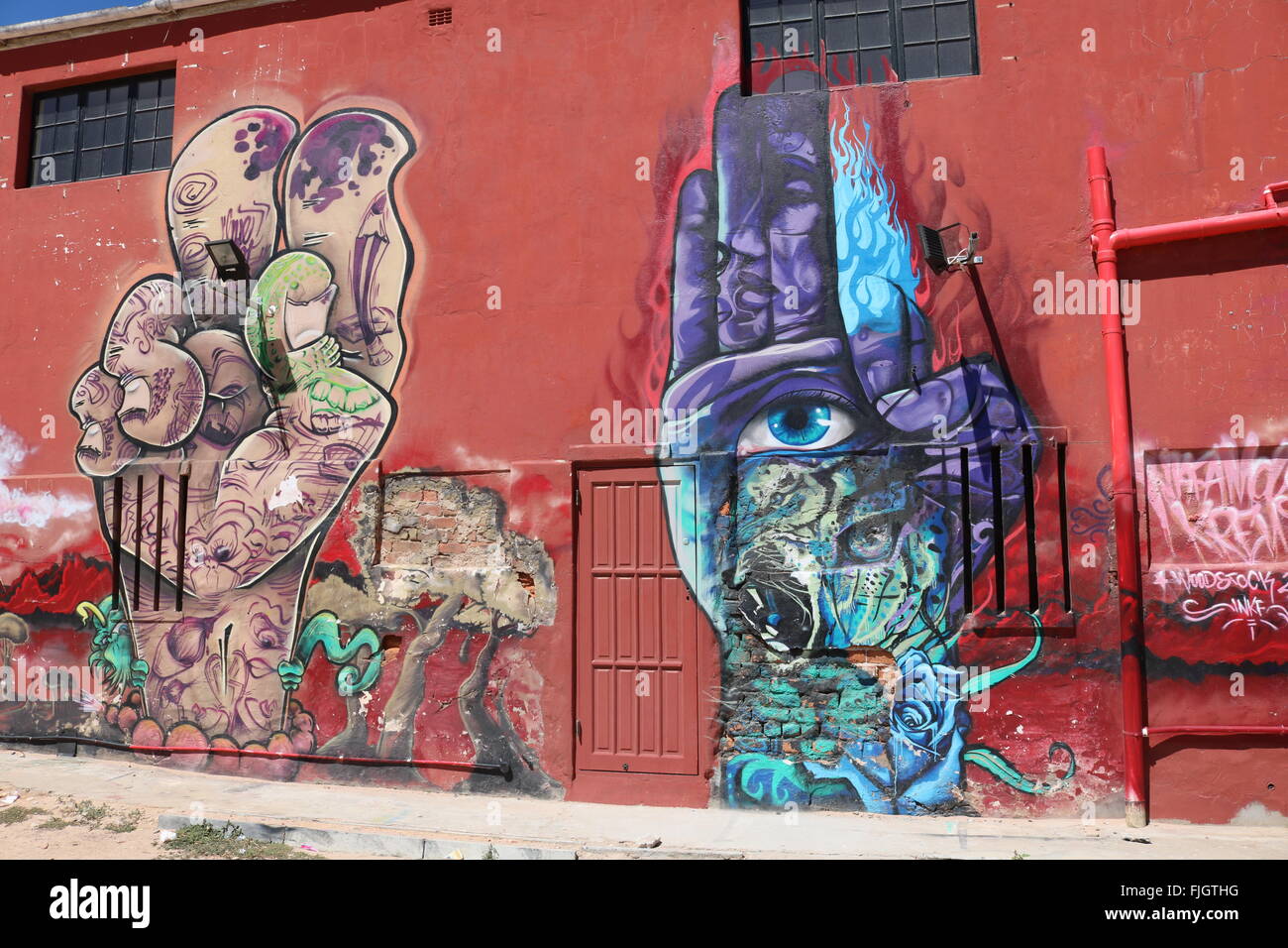 Woodstock cape town graffiti hi-res stock photography and images - Alamy
