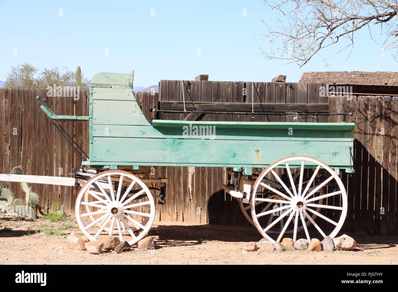 Pioneer wagon museum hi-res stock photography and images - Alamy
