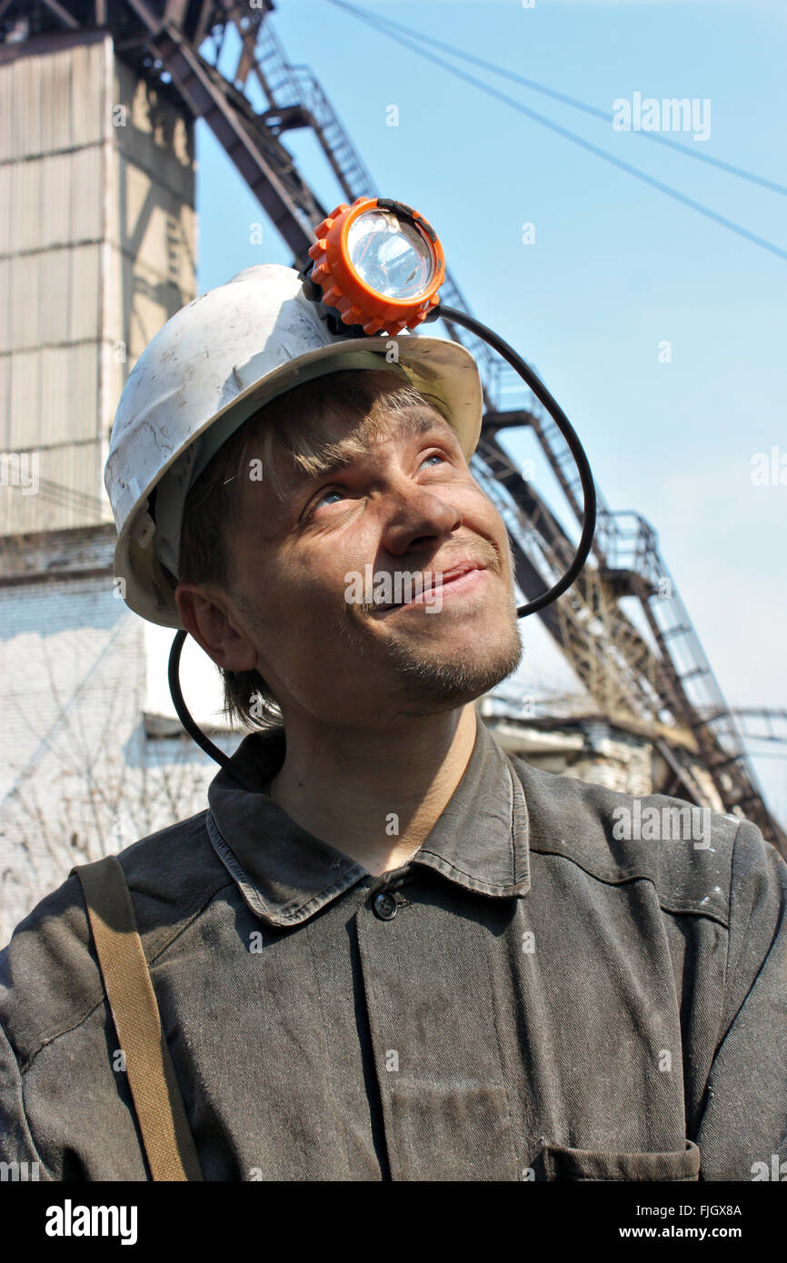 Miners helmet hi-res stock photography and images - Alamy