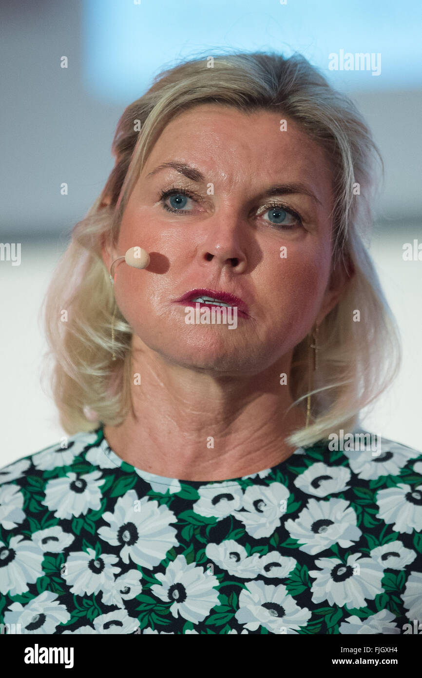 Jette Nygaard-Andersen from Sweden, chief executive of the Modern Times ...