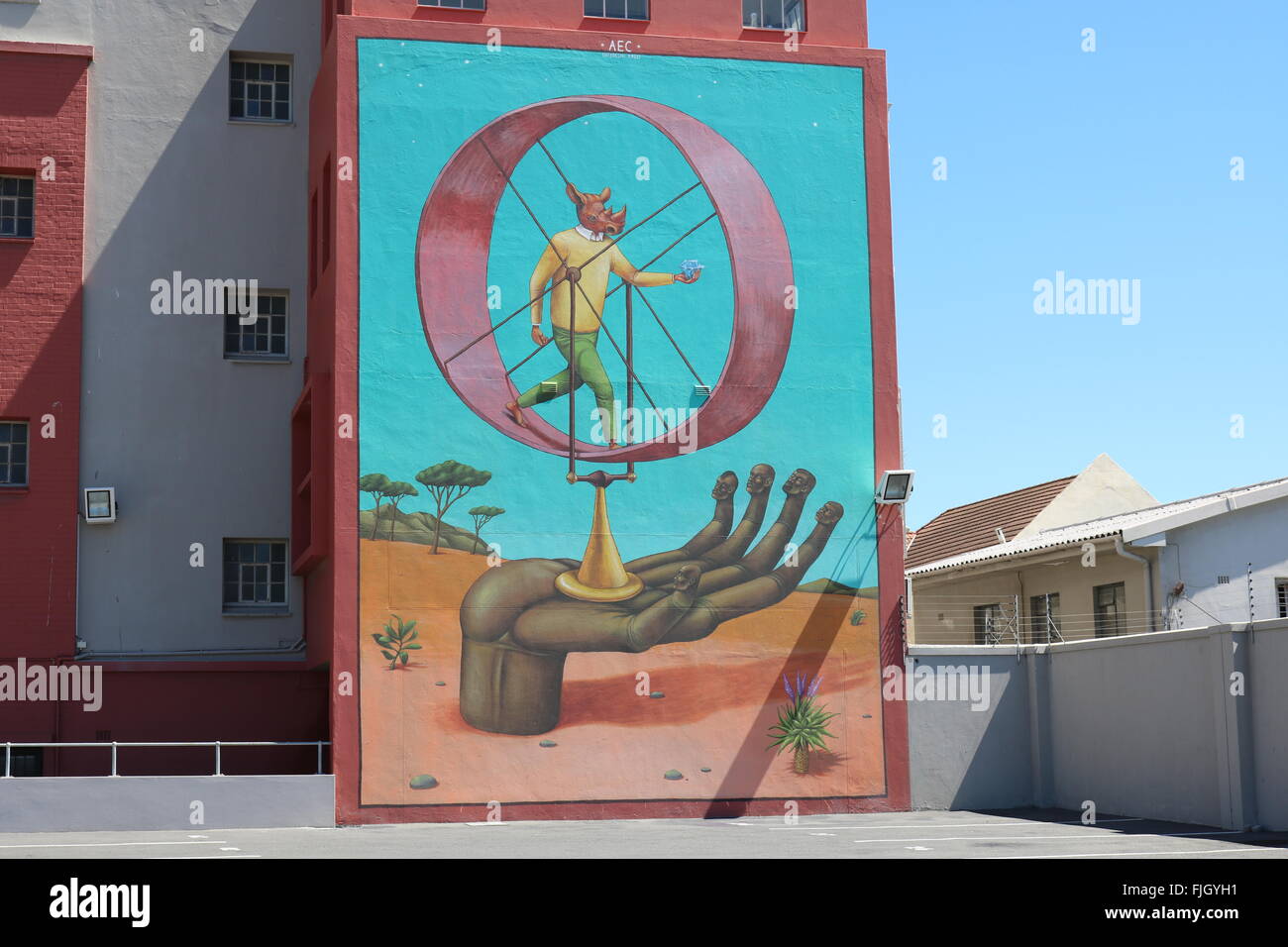 Woodstock Cape Town Graffiti Stock Photos & Woodstock Cape Town ...