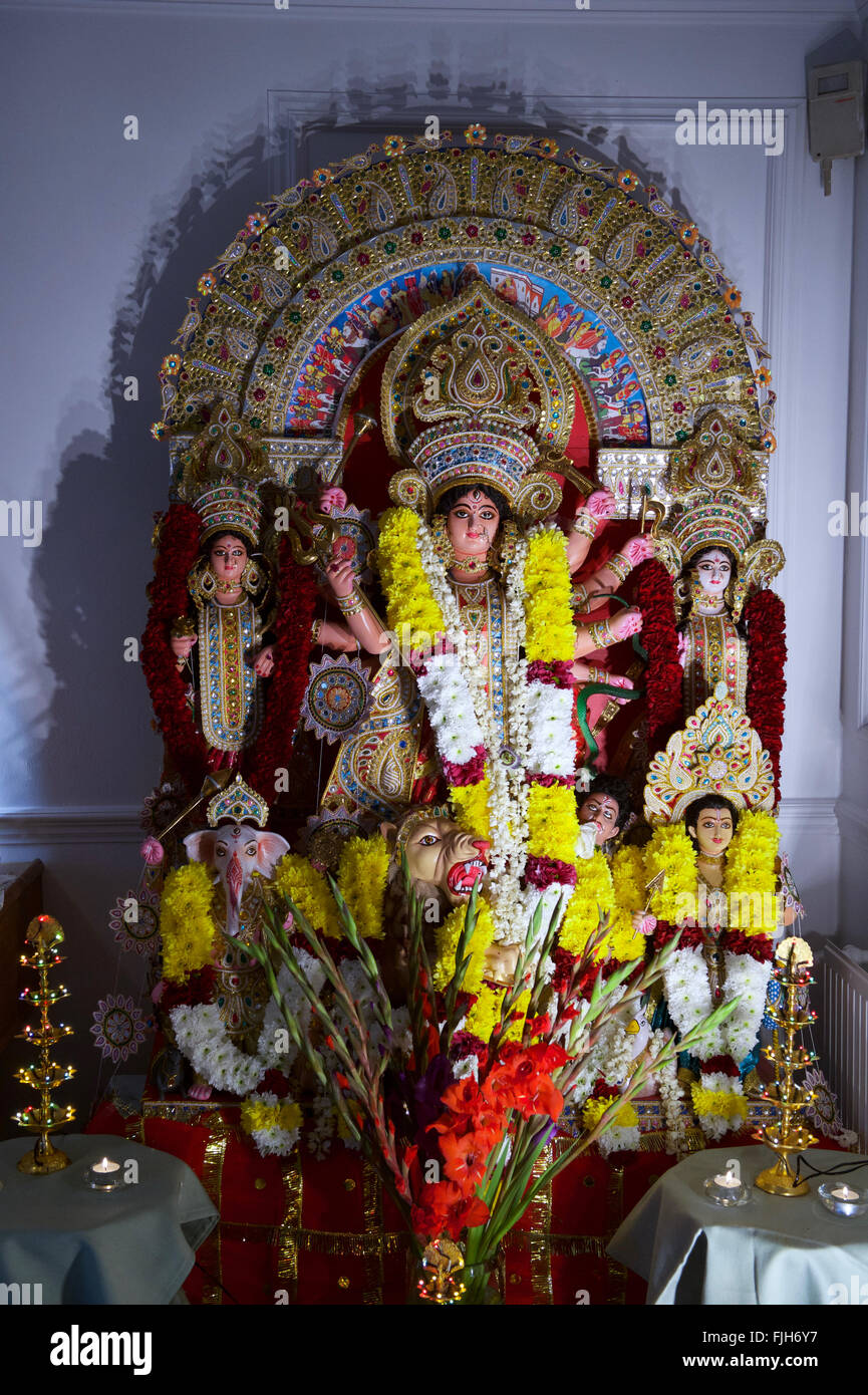 Hindu goddess durga hi-res stock photography and images - Alamy