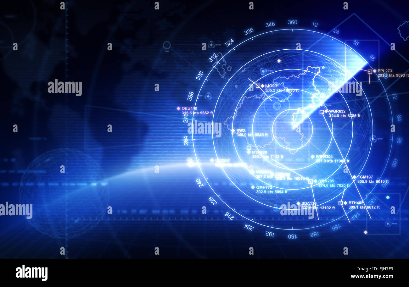 Radar map hi-res stock photography and images - Alamy