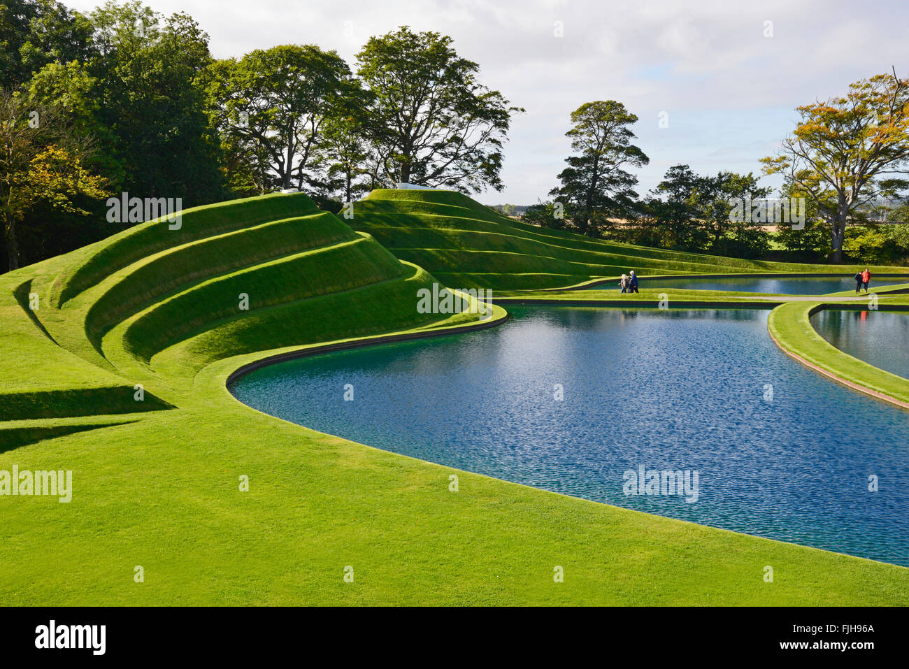 Jupiter Artland Edinburgh Scotland UK Charles Jencks Stock Photo - Alamy