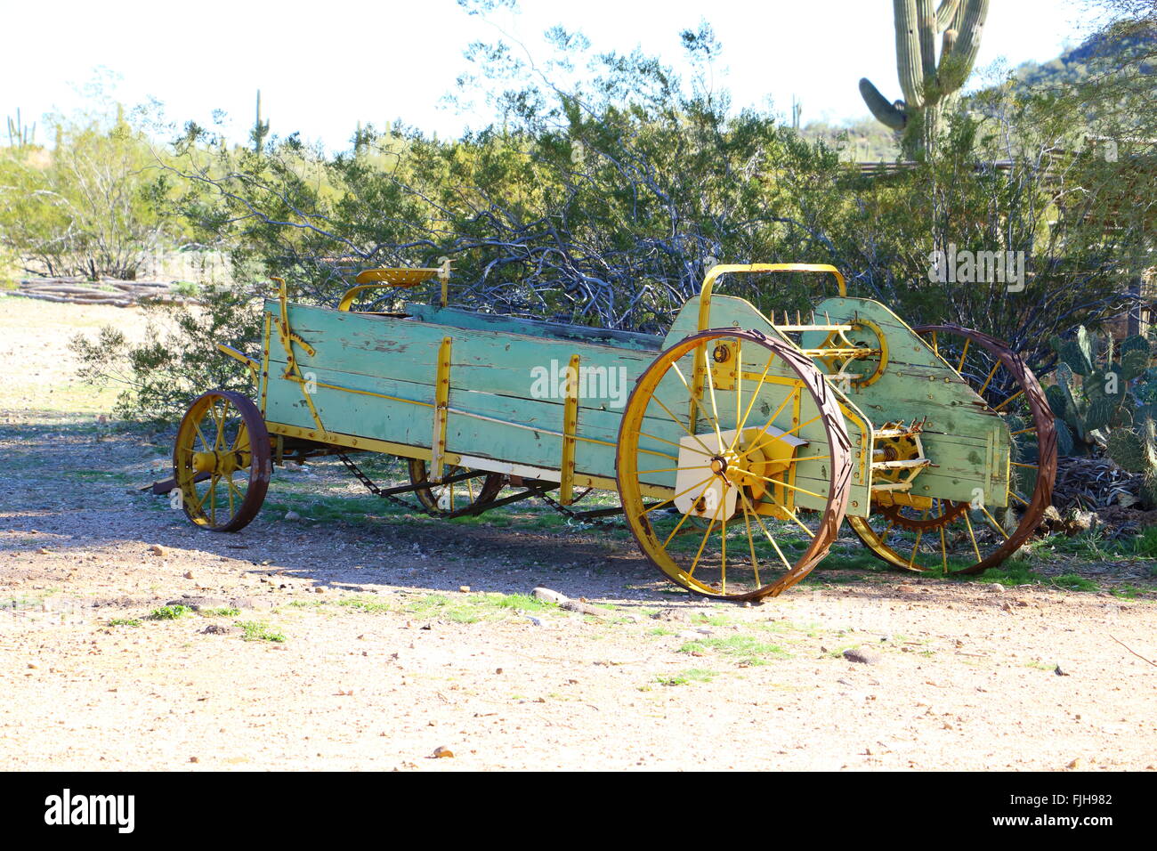 Pioneer wagon museum hi-res stock photography and images - Alamy