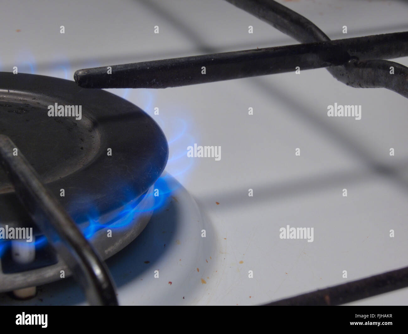 gas ring stove, flame Stock Photo - Alamy