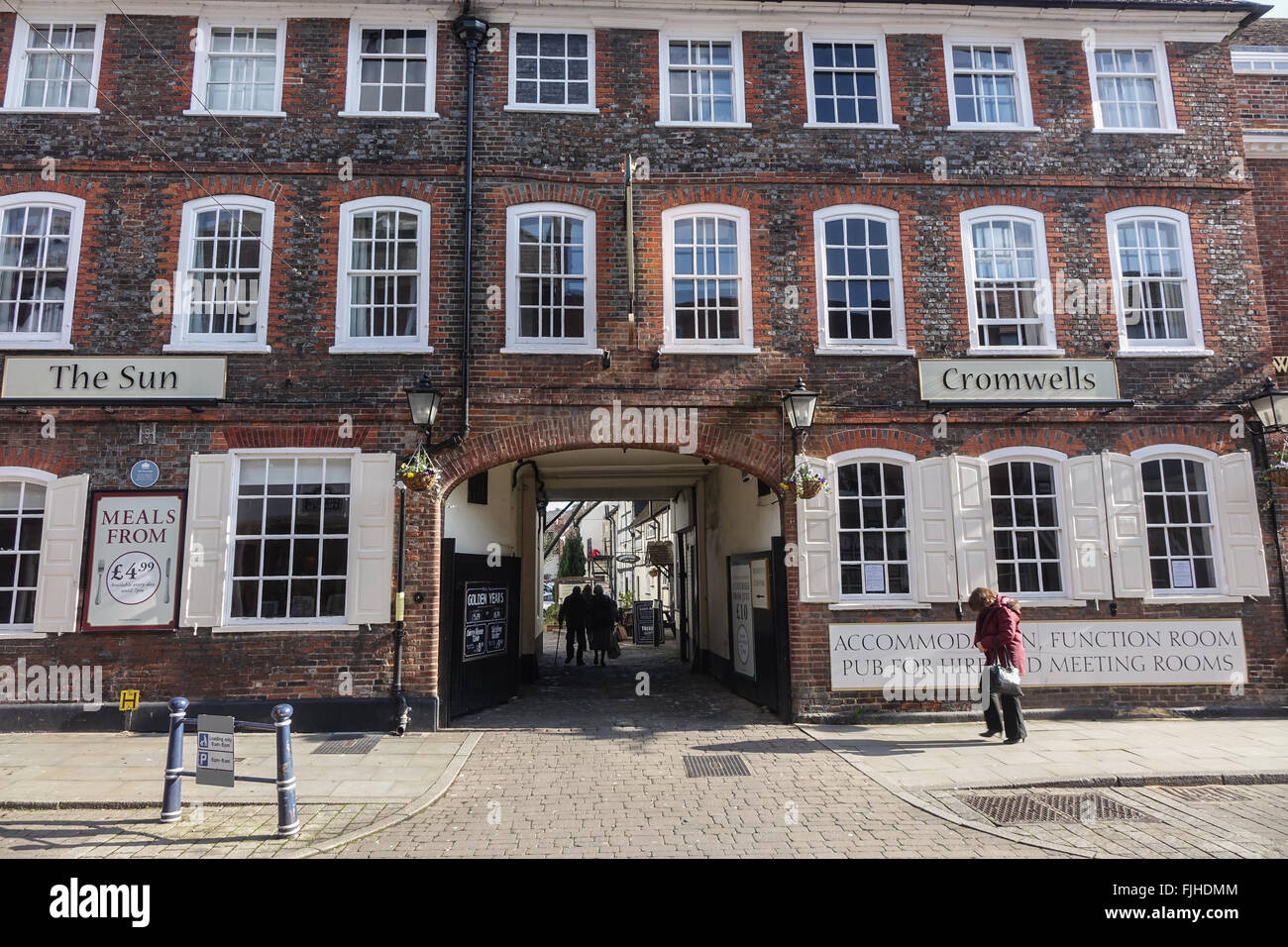 The Sun Pub, Hitchin, Hertfordshire, UK Stock Photo - Alamy