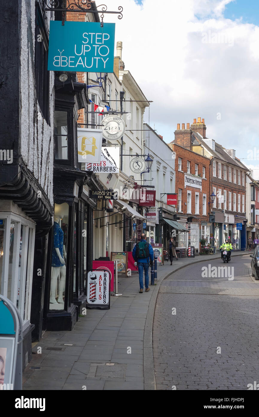 Hitchin street hi-res stock photography and images - Alamy