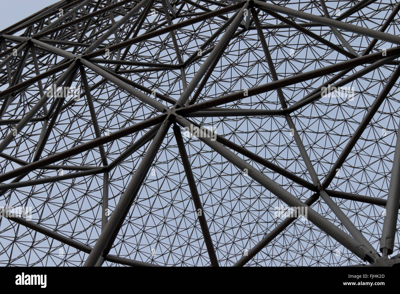 Beautiful photo of the gray steel lattice Stock Photo - Alamy