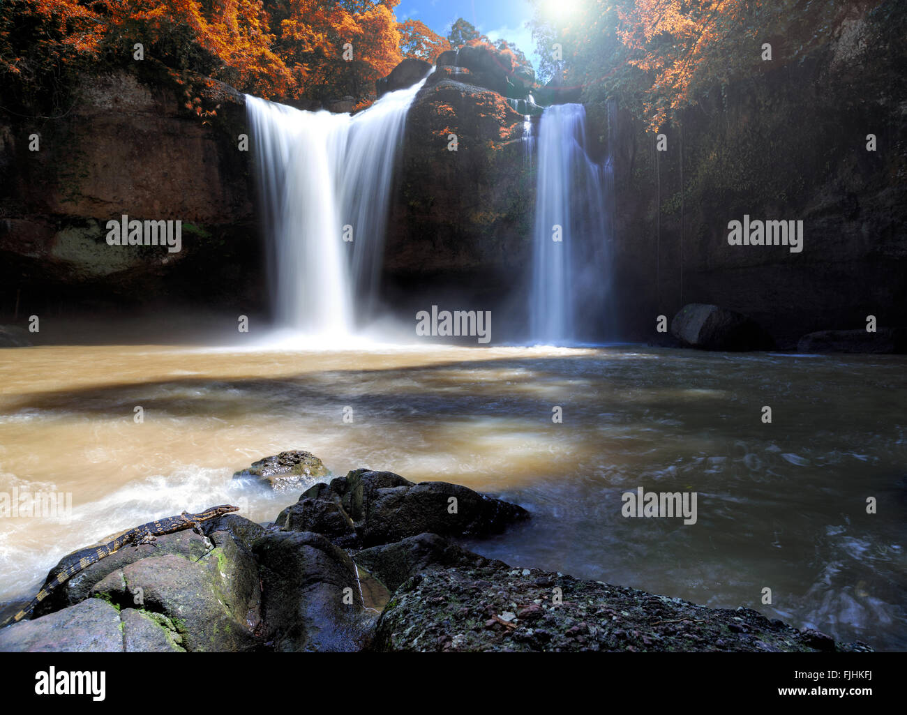 Haew suwat waterfalls hi-res stock photography and images - Alamy
