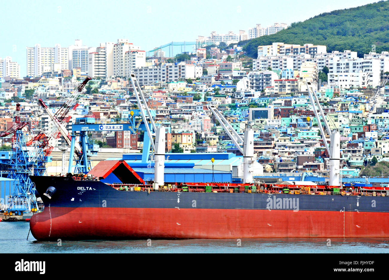 shipyard Busan South Korea Asia Stock Photo - Alamy