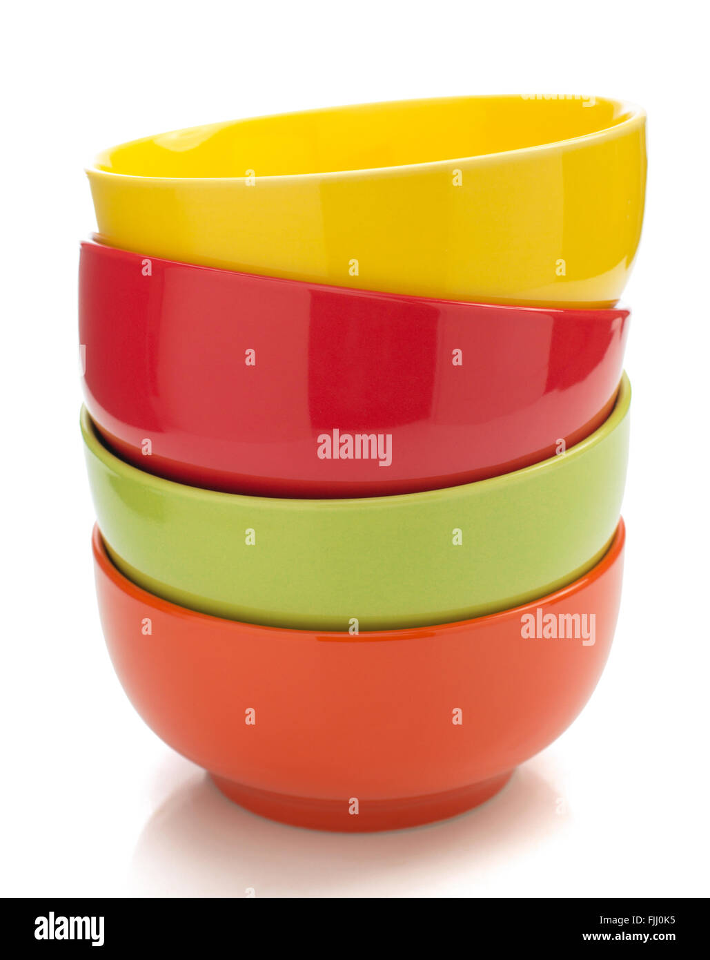 ceramic bowl isolated on white background Stock Photo - Alamy