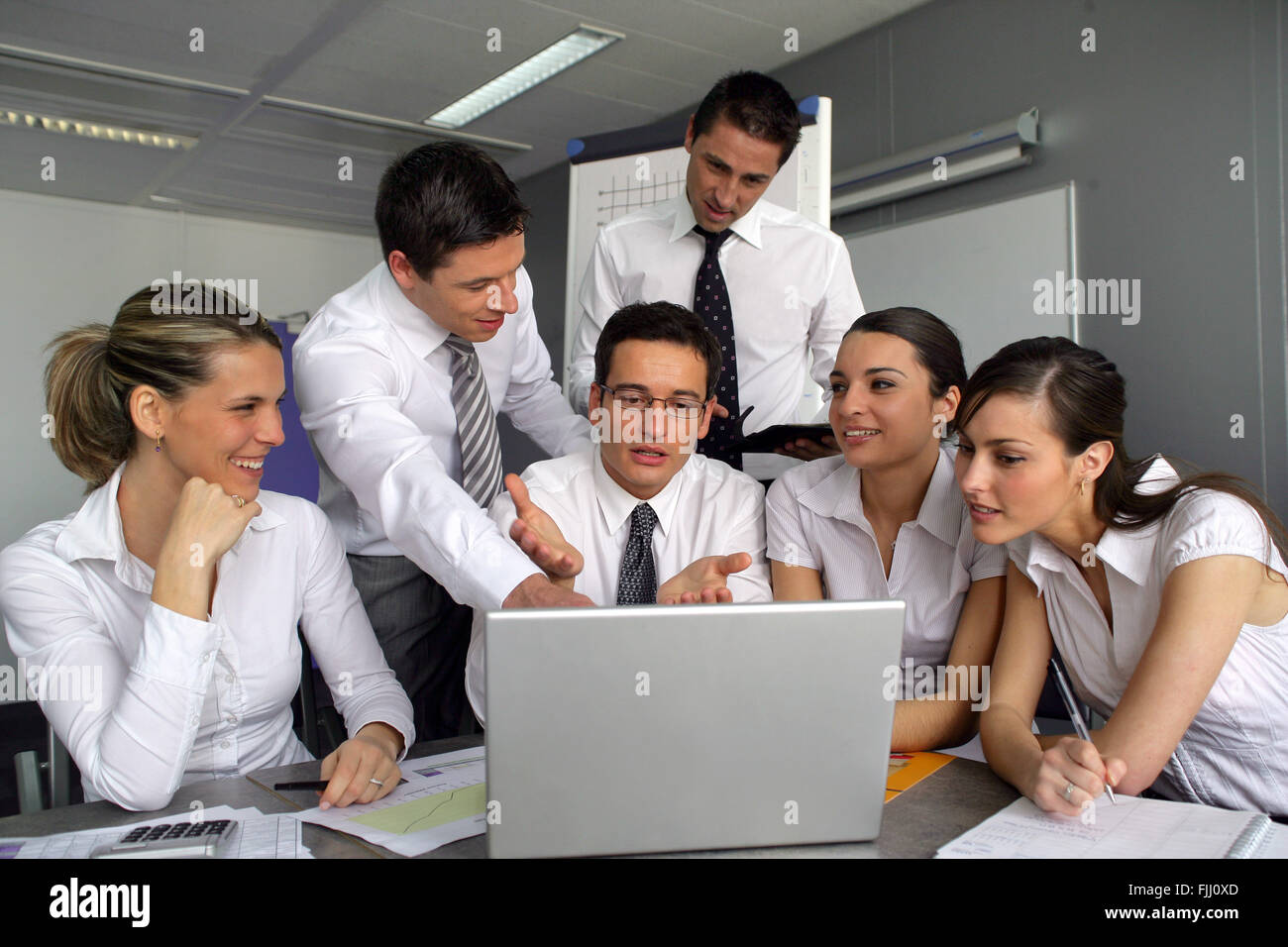 Screen display gathered hi-res stock photography and images - Alamy