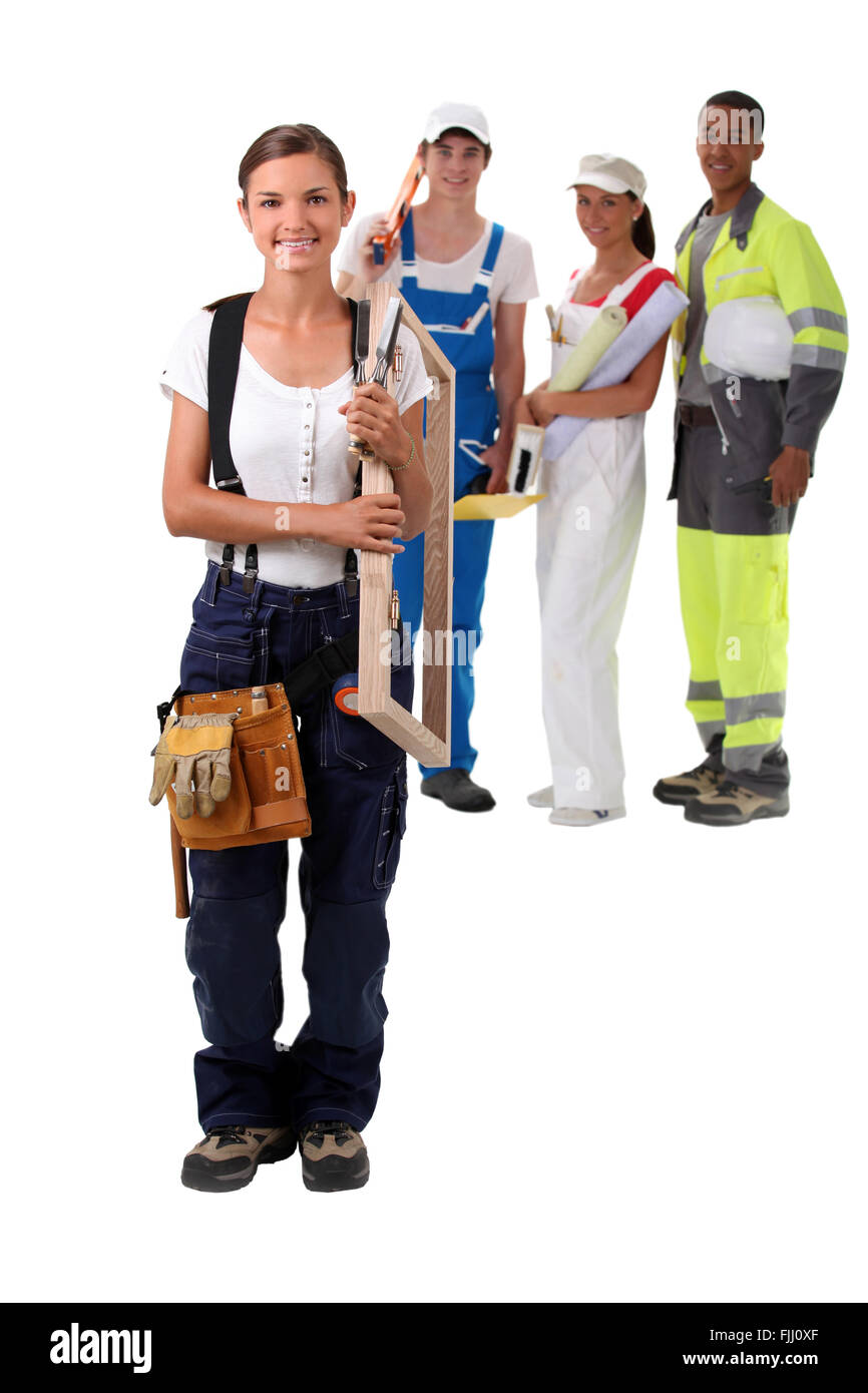 Different careers Cut Out Stock Images & Pictures - Alamy