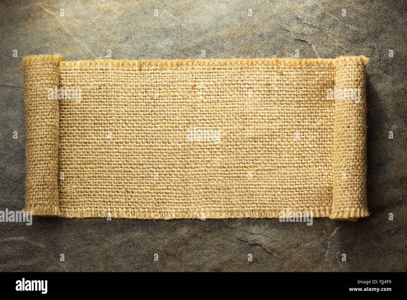 burlap hessian sacking on background texture Stock Photo - Alamy