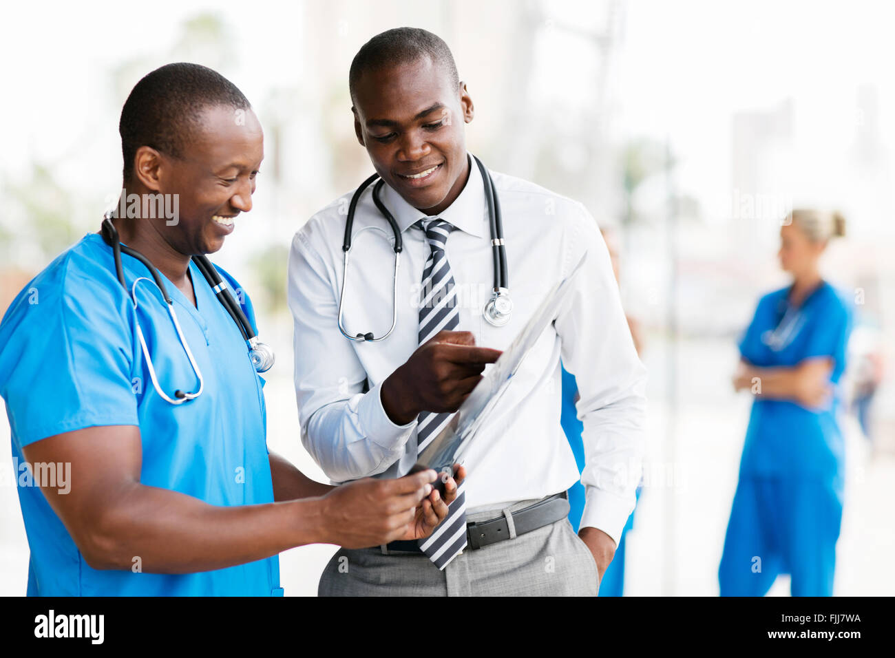 African doctors hi-res stock photography and images - Alamy