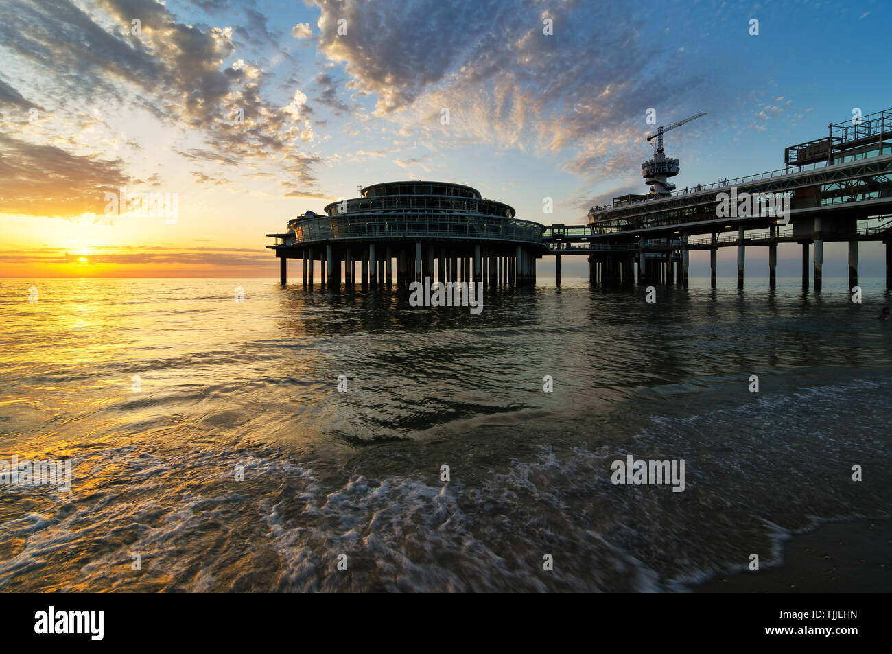 Pier of Scheveningen Stock Photo - Alamy