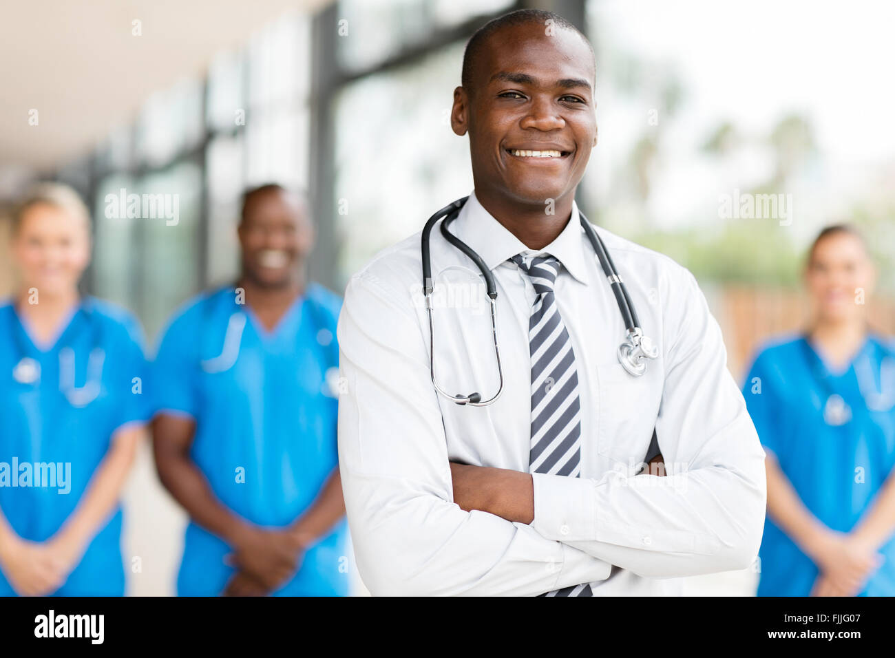 American male doctor hi-res stock photography and images - Alamy