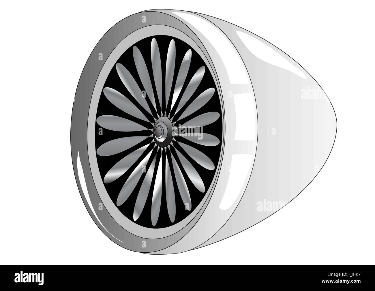 Jet engine Stock Vector Images - Alamy